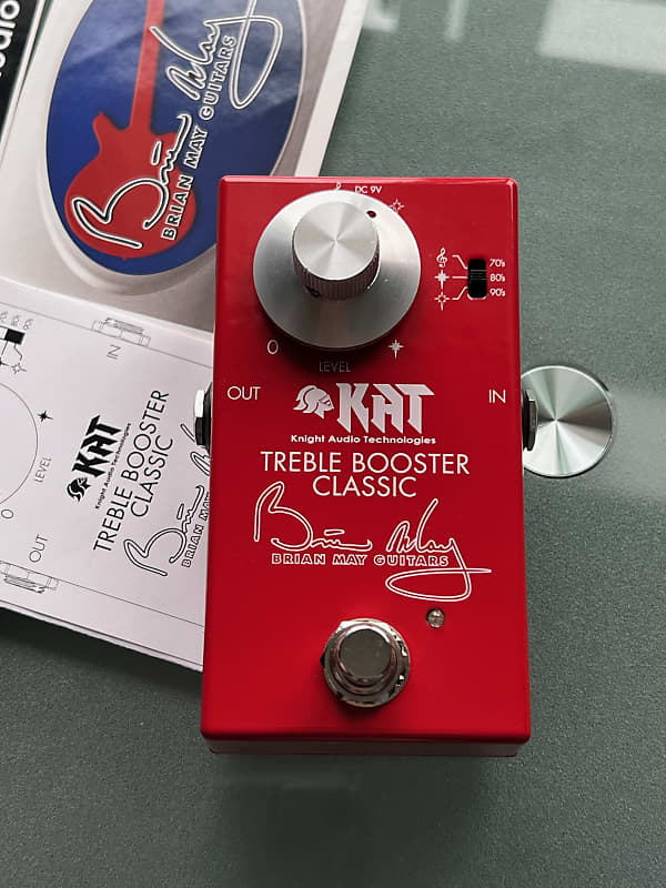 Brian May Treble Booster Classic 2021 - Red | Reverb