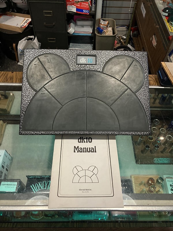 Vintage DrumKAT DK10 Drum Pad Midi Controller Hammered Steel | Reverb