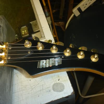 Riff Strat Style Electric Guitar w/Trem System Crowned & | Reverb