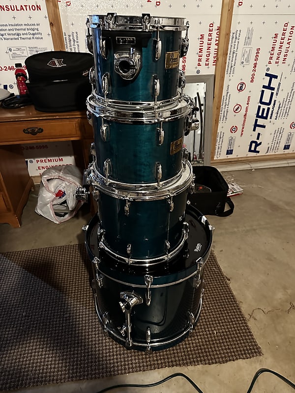 Pearl Prestige Session Select - Teal Blue | Reverb