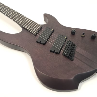 Agile 7 String Fan Fret Multi Scale Electric Guitar Intrepid | Reverb