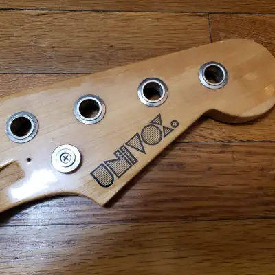 Univox Precisely Bass Neck 1970s Rosewood/Maple | Reverb