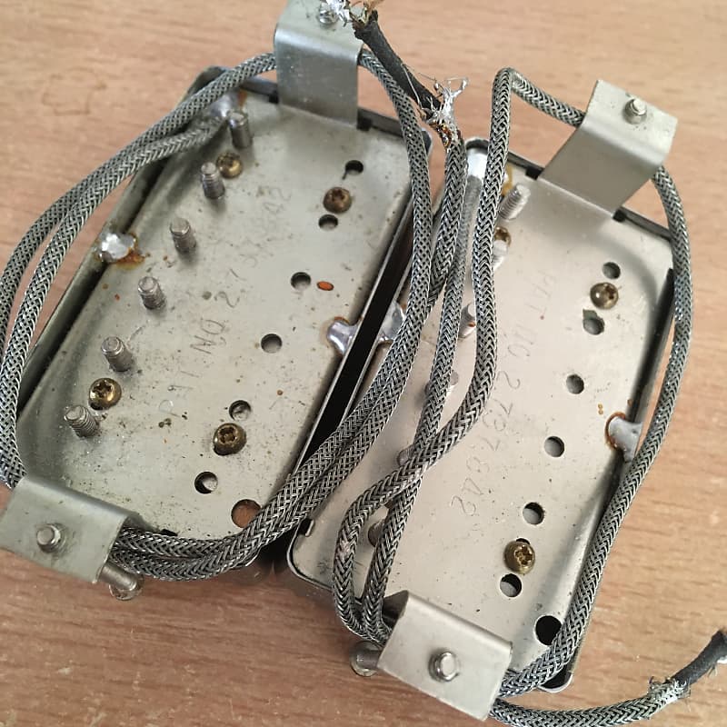Gibson 498T + 490R Humbucker Set Patent Number 1991 | Reverb