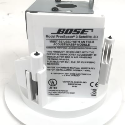 Bose FreeSpace 3 Series 3F Flush-Mount Satellite Speakers | Reverb