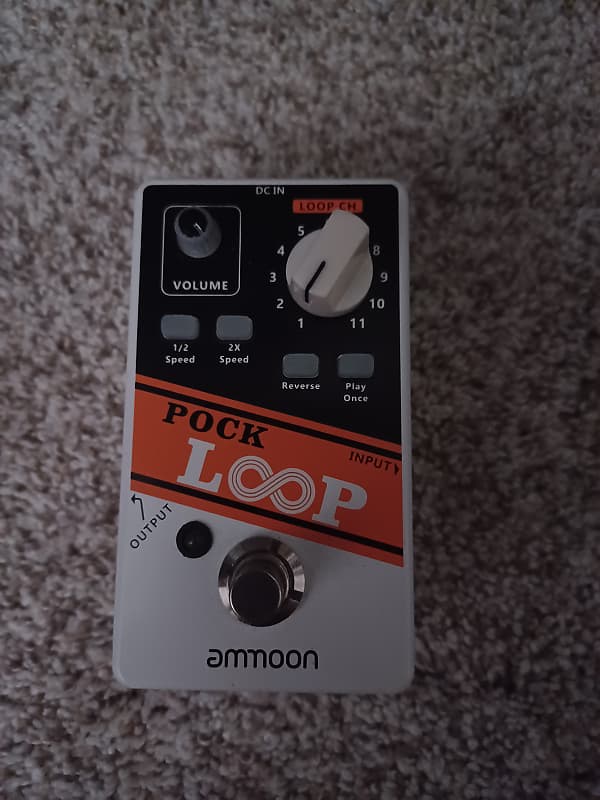 ammoon Pock looper 2010s - White | Reverb