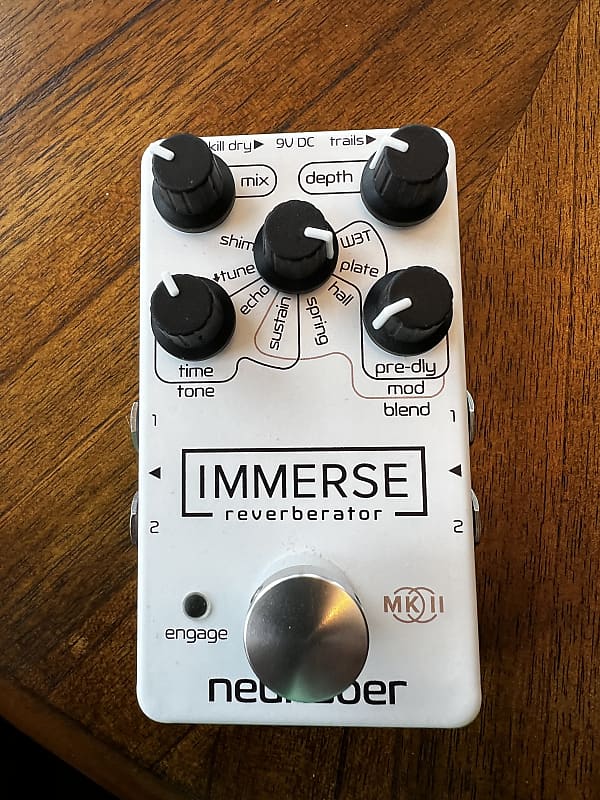 Neunaber Audio Immerse Reverberator White | Reverb