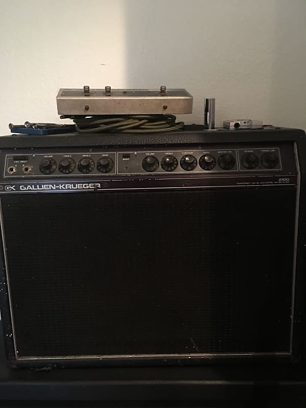 GK Gallien - Krueger 210G 2X10 Guitar Combo Amp / MADE in | Reverb