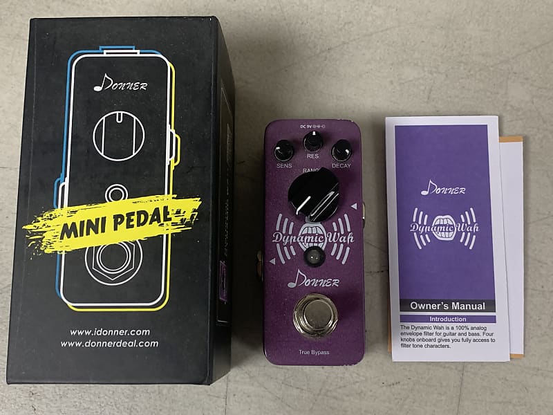 Donner Dynamic Wah Auto Wah Envelope Filter Pedal | Reverb