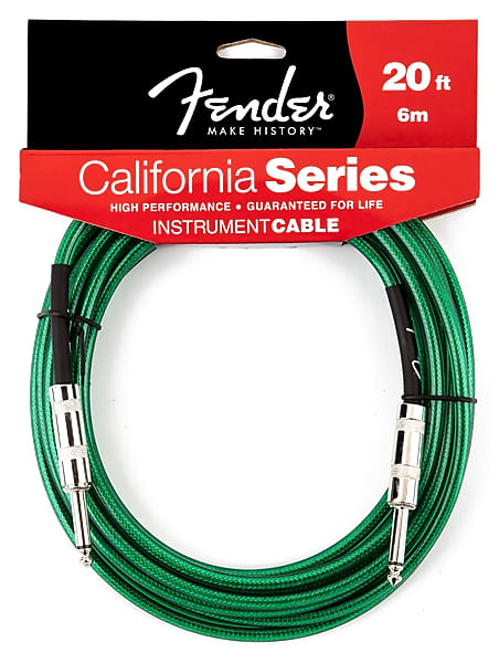 Fender Kabel California Instruments 6m SFG | Reverb
