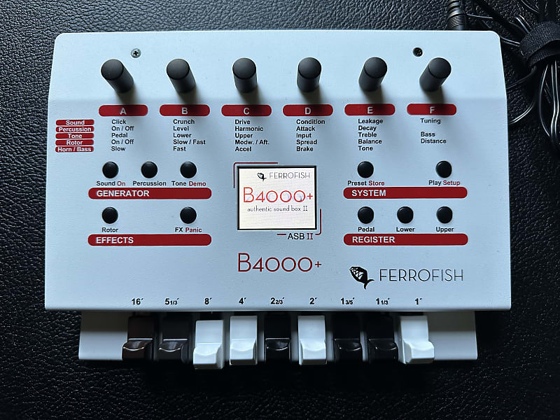 Ferrofish B4000+ Hammond B3 and Leslie modeling organ module | Reverb