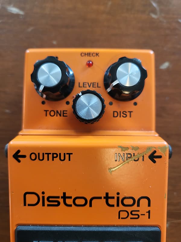 Boss DS-1 Distortion (Silver Label) 1994 - Present - Orange | Reverb
