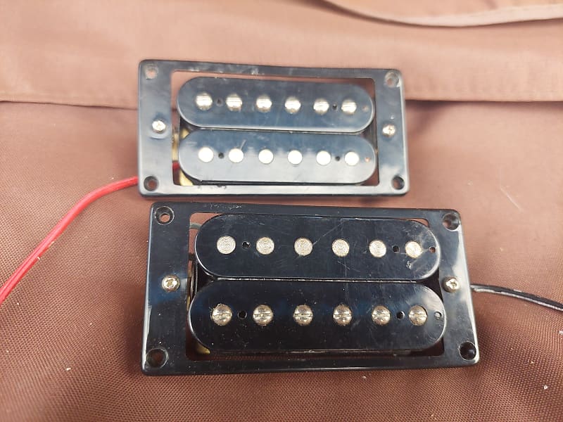 Epiphone Les Paul Pickup set Open coil w/ Mounting hardware | Reverb