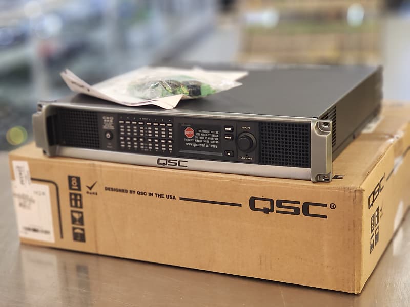 QSC CX-Q 4K8 4kW 8CH Q-SYS Network Amplifier | Reverb