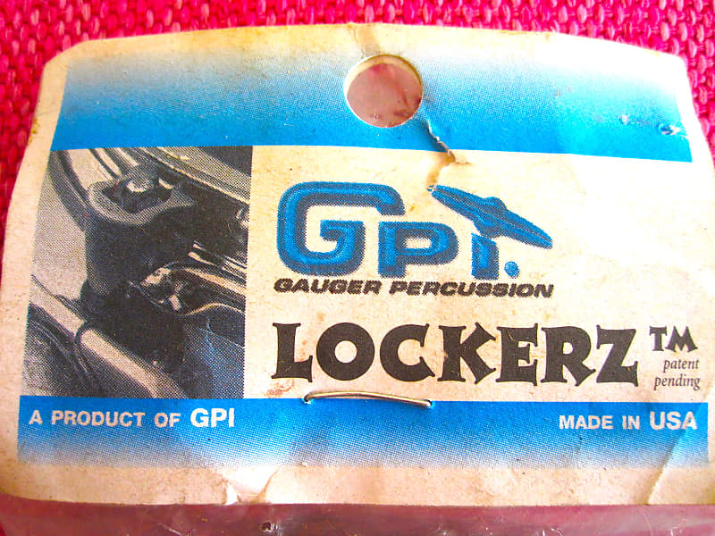 GPI Gauger Percussion Lockerz Tension Rod Locks (4 pack) | Reverb
