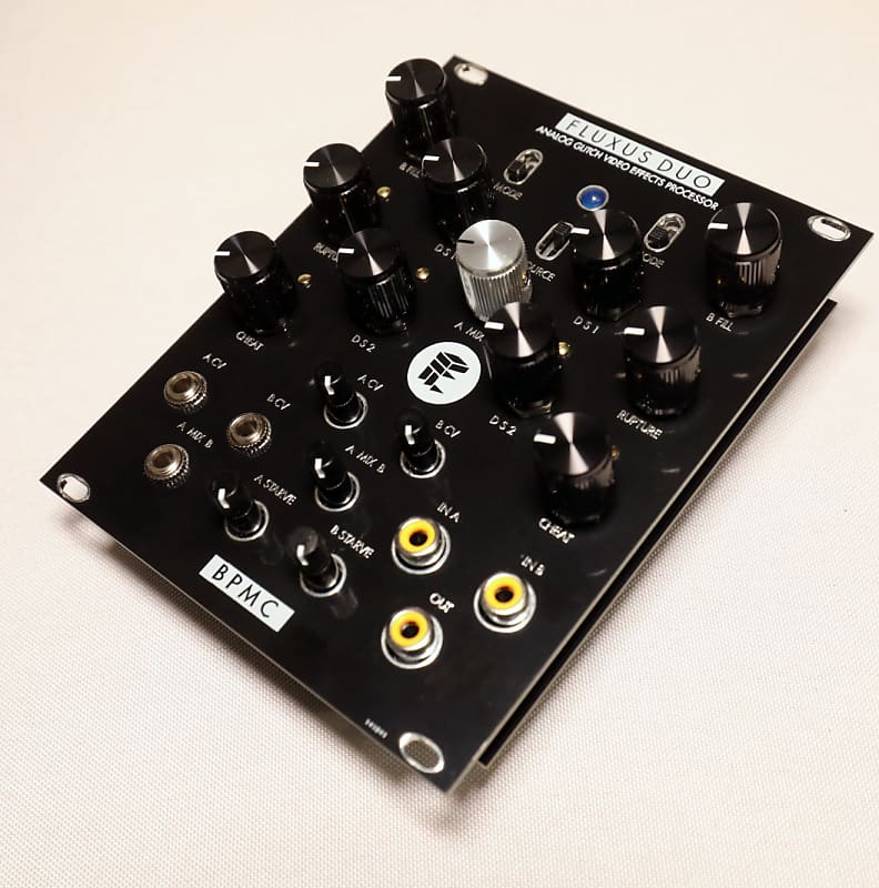 BPMC Fluxus Duo Analog Glitch Art Video FX Processor (Synth) | Reverb