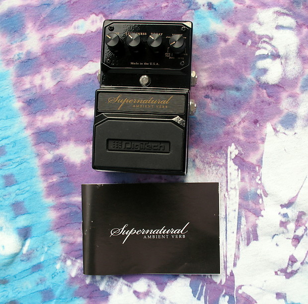 DigiTech Supernatural Ambient Reverb - Mint 2014 Black | Reverb
