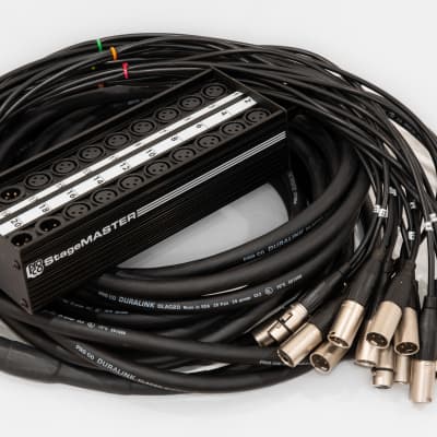 ProCo SMA1604FBX-50 SMA Series 16x4 Stage Snake with XLR | Reverb