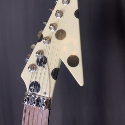 GMW Randy Rhoads Zakk Wylde Flying V 2019 - Polka Dot | Reverb