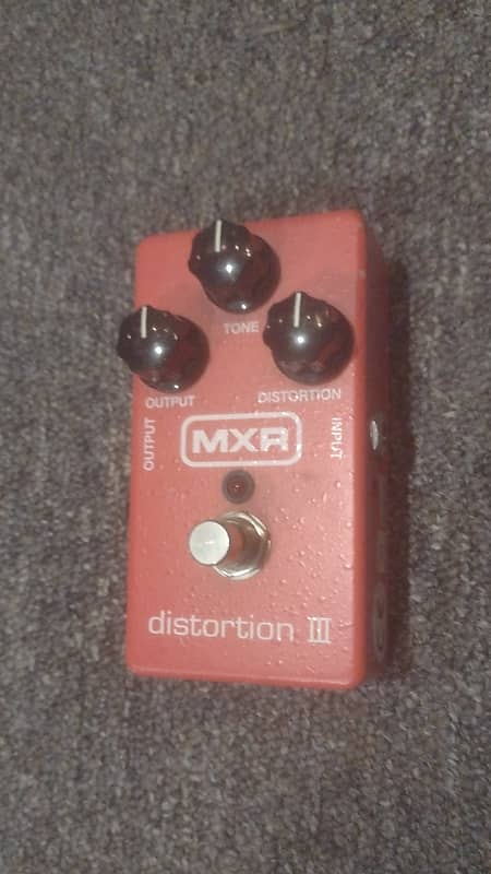 MXR M115 Distortion III 2004 - Present - Red | Reverb