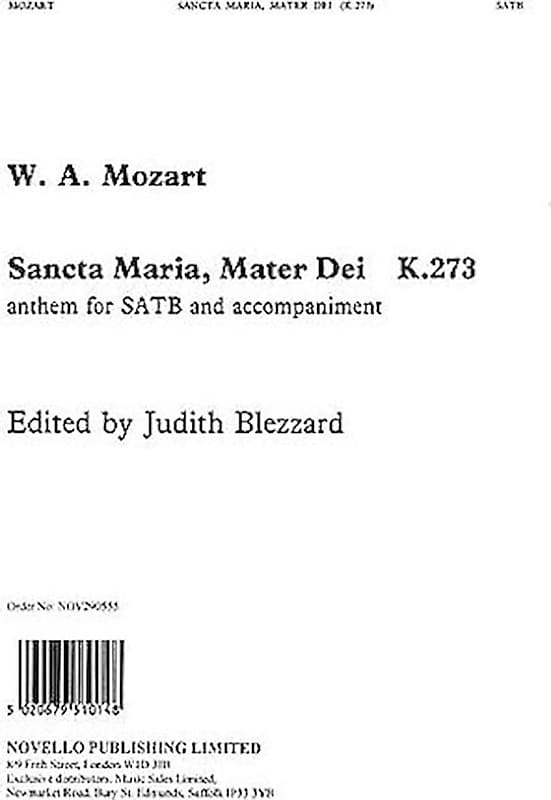 Sancta Maria, Mater Dei - K.273 | Reverb