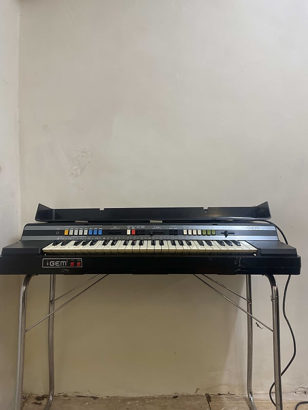 GEM Sprinter 49 1970s Rare Synth Keyboard Working | Reverb UK