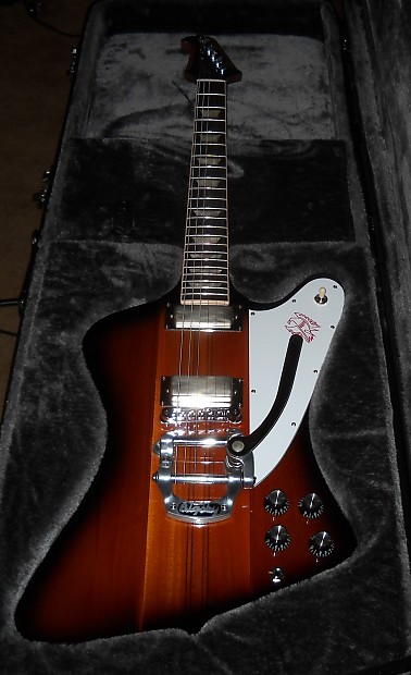 Gibson Firebird V T 2016 sunburst w/upgrades and HSC!! | Reverb