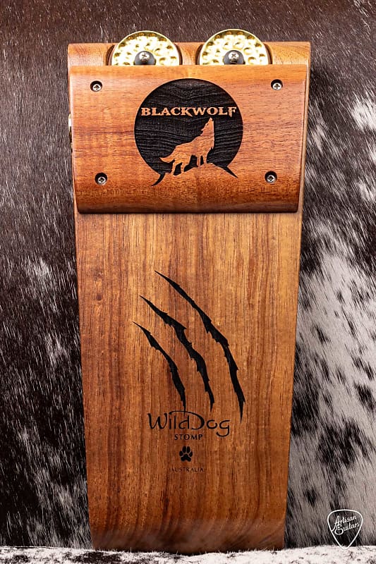 Wild Dog Blackwolf Stomp Box with Jingles - 150524 | Reverb