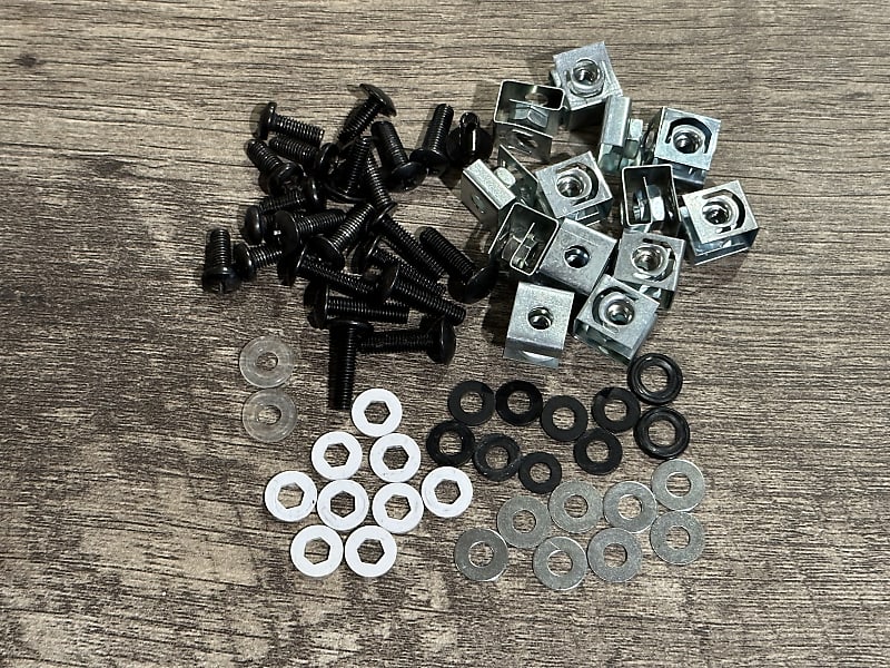 Rackmount Hardware - Clips, Screws, Washers for racks, server | Reverb