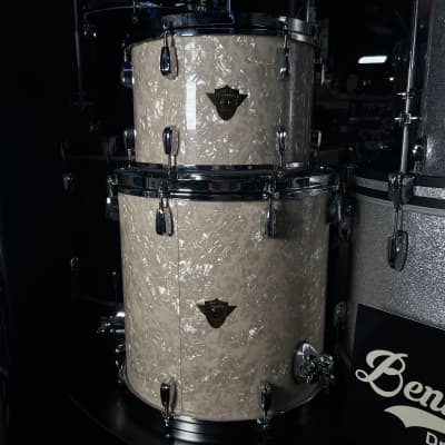 DW Classic Series 13/16" Rack Tom & Floor Tom Set in Vintage | Reverb