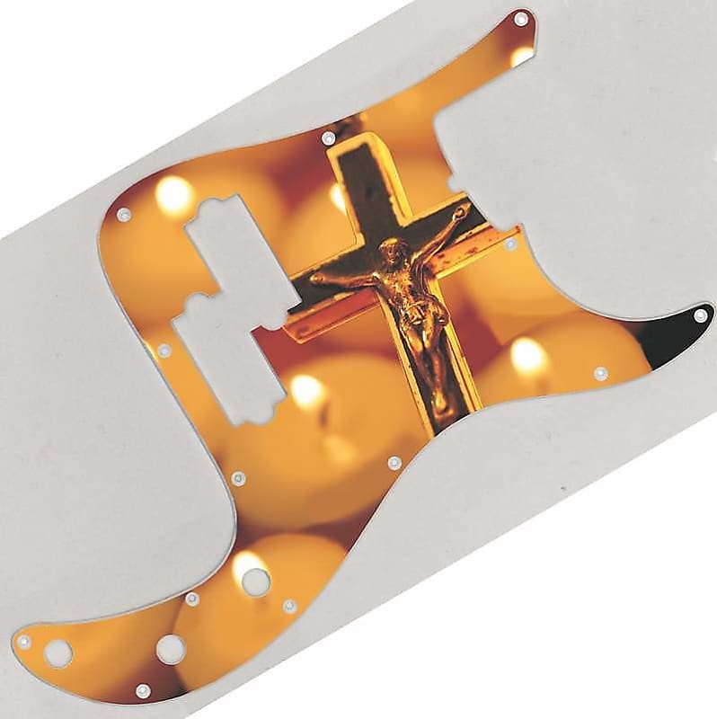 Graphical pickguard Fender Precision Bass (Pbass) Standard 13 | Reverb