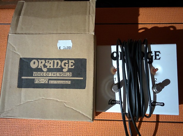 Orange Dual footswitch FS-2 | Reverb Canada