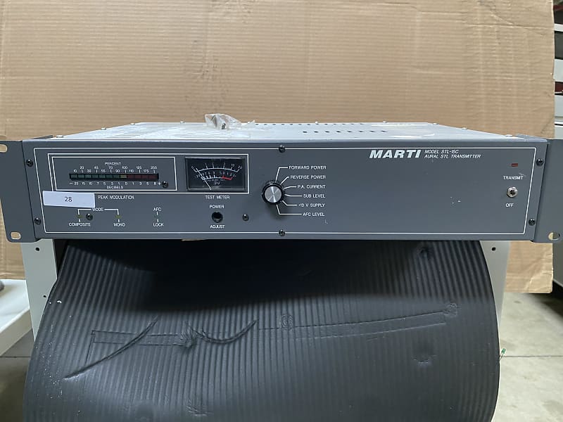 marti STL-15C AURAL STL TRANSMITTER #28 1990'S | Reverb