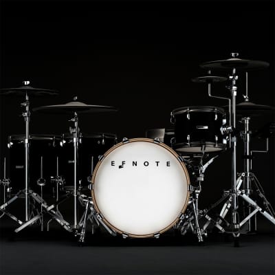 Efnote 7X electronic drum set with full size shells Black | Reverb