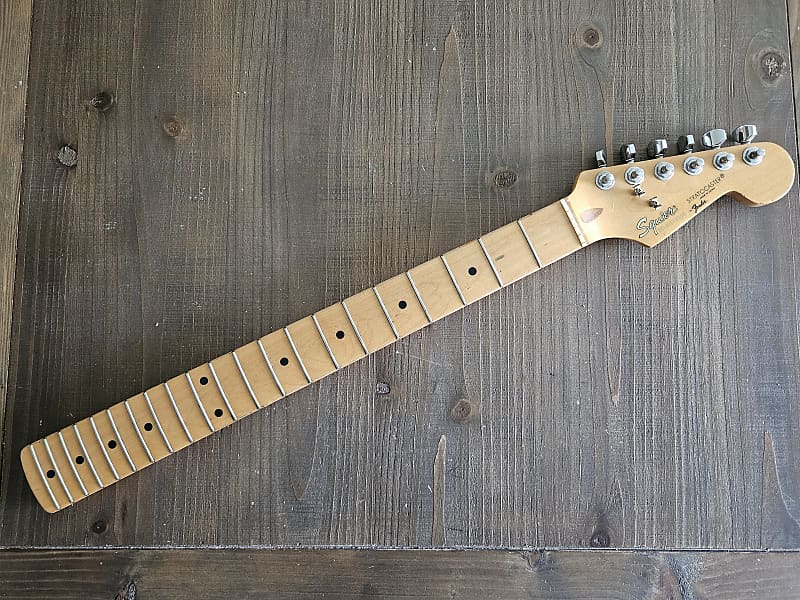 1986 MIJ Squier Stratocaster neck | Reverb