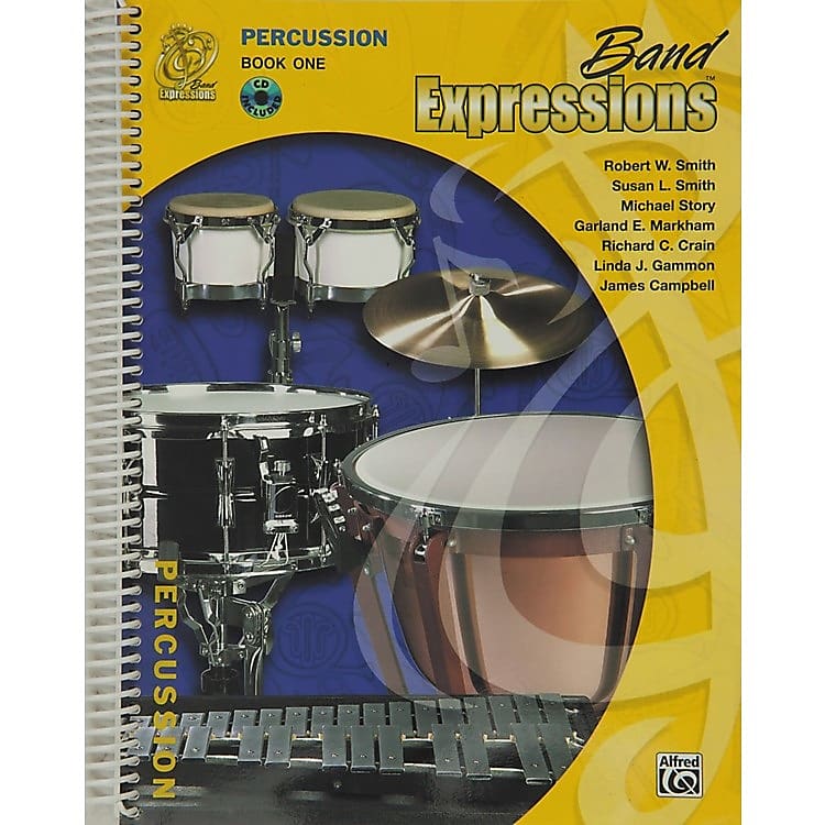 Alfred Music Band Expressions Combined Percussion Book 1 | Reverb