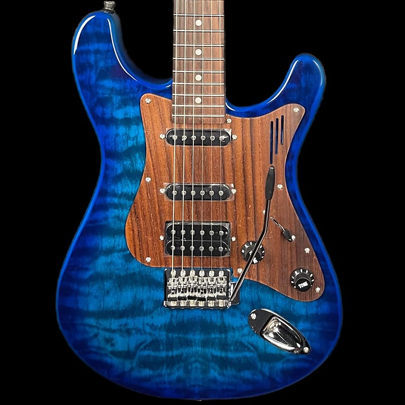 Magneto U-One Sonnet Modern US-2300 in See Thru Blue Quilt | Reverb