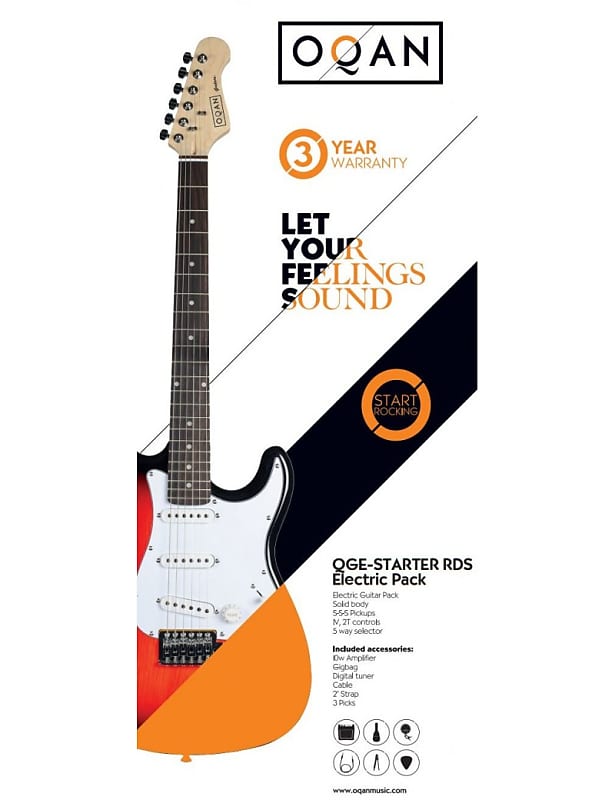 Oqan Qge Starter Electric R DS | Reverb