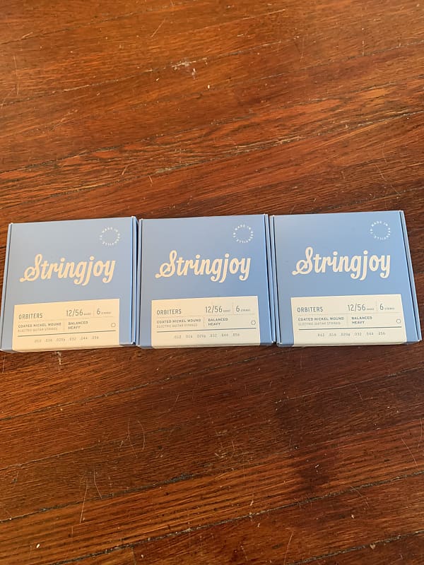 Stringjoy Orbiter (3-Pack)- Balanced Heavy 12/56 2024 | Reverb