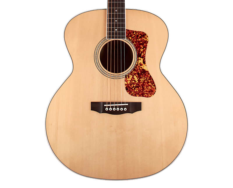 Guild F-250E Deluxe Maple Jumbo Acoustic/Electric Guitar - | Reverb