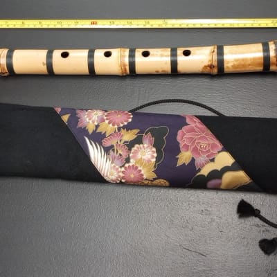 Tai Hei Traditional Japanese Shakuhachi - 1.8 Shaku (D) - | Reverb