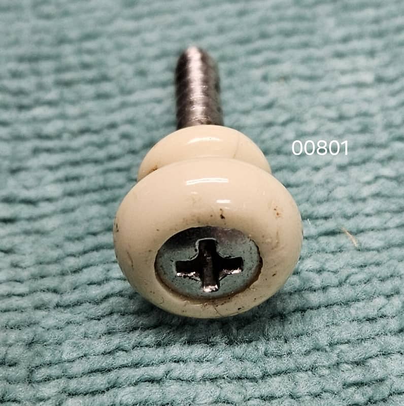 Gibson End pin 1960 - Creame | Reverb