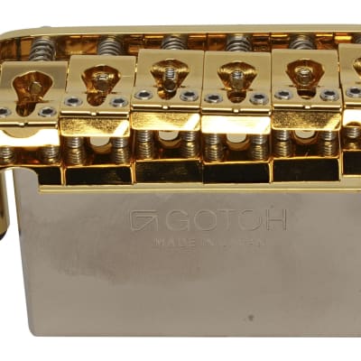 GOTOH 510TS-BS1 2-point Tremolo w/ Steel Block & Brass | Reverb