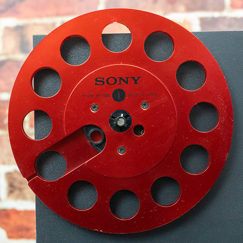 Sony R-7MB 1970's - czerwony metalik | Reverb