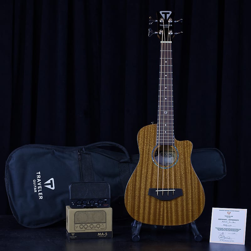 Redlands Mini Acoustic Bass (Gloss Mahogany) | Reverb