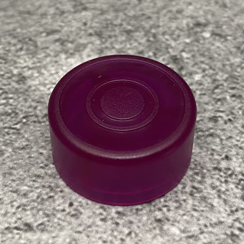 1x Purple Transparent Clear Plastic Guitar Foot Stomp Cover | Reverb