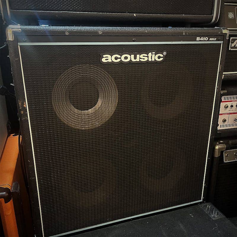 Used Acoustic B410 CAB Bass Speaker Cabinets 4 x 10 | Reverb