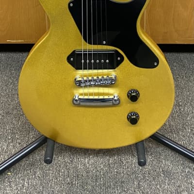 Firefly FFDCS Gold Sparkle Electric Guitar | Reverb