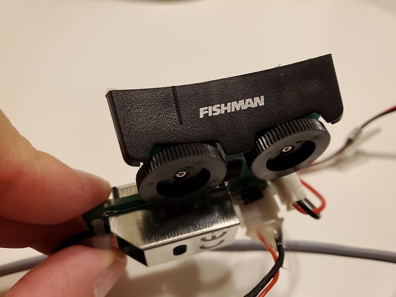 Fishman Sonitone Pickup & Preamp System | Reverb