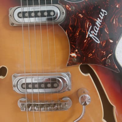Framus 5/112 Sorento from 1969 German Semi Hollowbody | Reverb