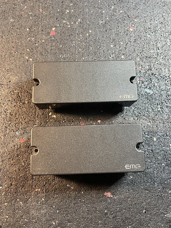 EMG 81-7 & 707 7 String Active Soapbar, Set - Matte Black | Reverb